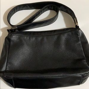croft & barrow | Bags | Craft Barrow Black Leather Shoulder Bag | Poshmark
